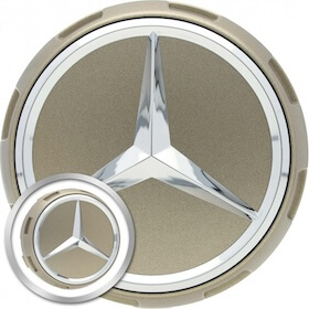 Mercedes Centre Caps and Mercedes Wheel Centre Caps from Alloy Wheels ...