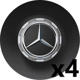 Mercedes Centre Caps and Mercedes Wheel Centre Caps from Alloy Wheels ...