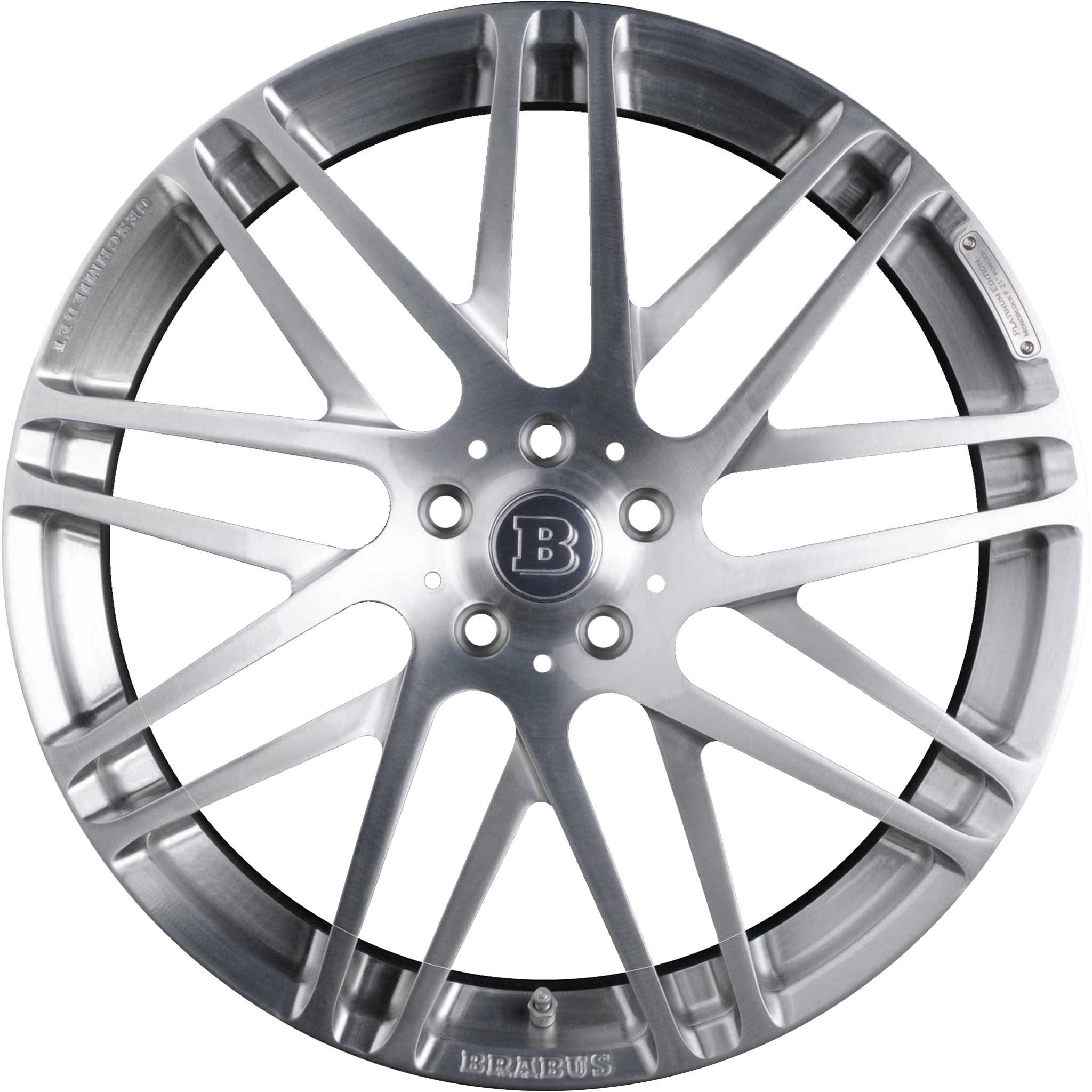 Brabus Monoblock F Platinum Edition Wheel - (P/N F1410130)