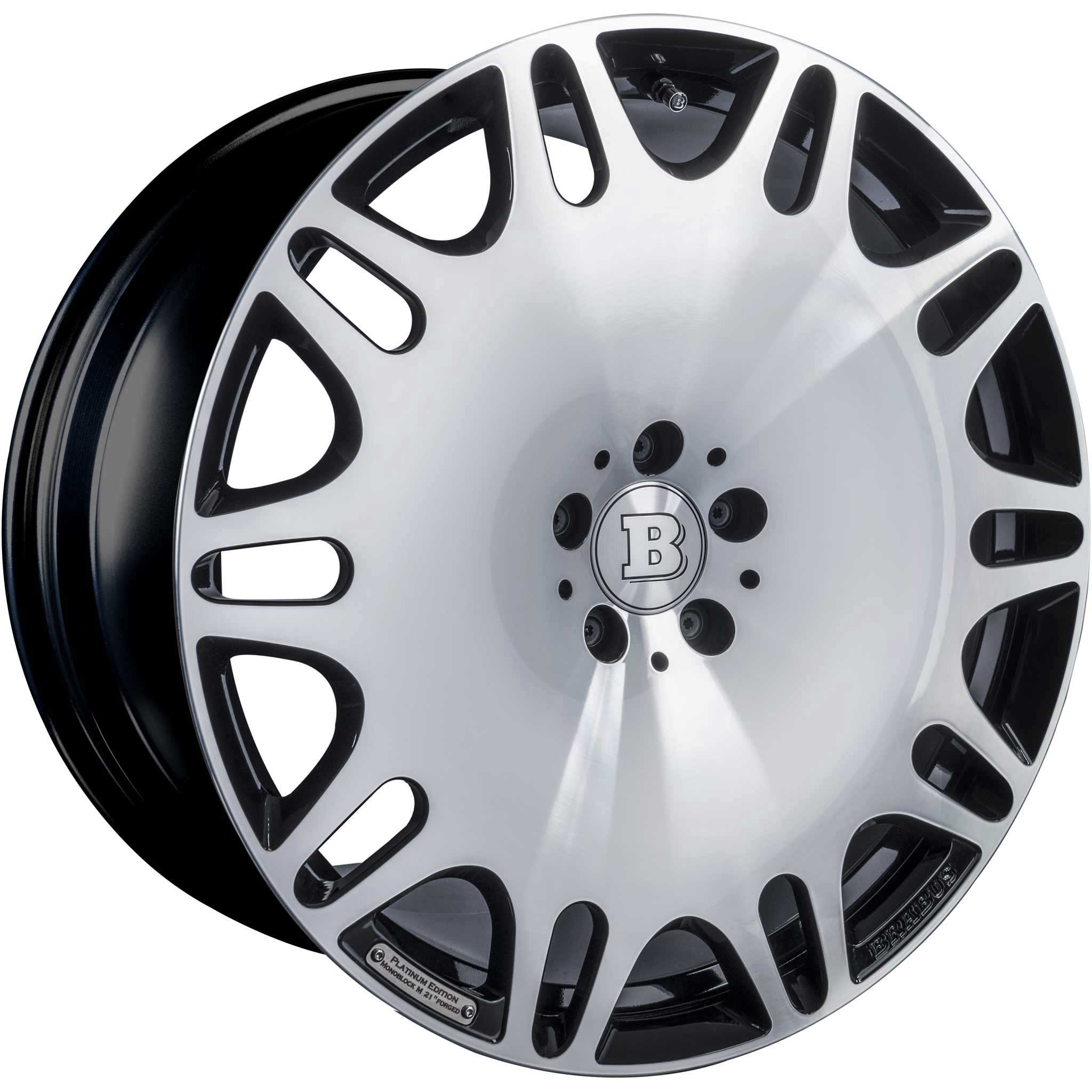 Brabus Monoblock M Platinum Edition Wheel - (P/N M1205120)