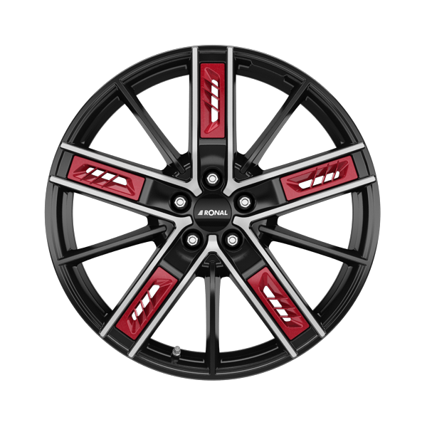 Ronal R67 Red Right Alloys - 18" to 20" - Alloy Wheels Direct